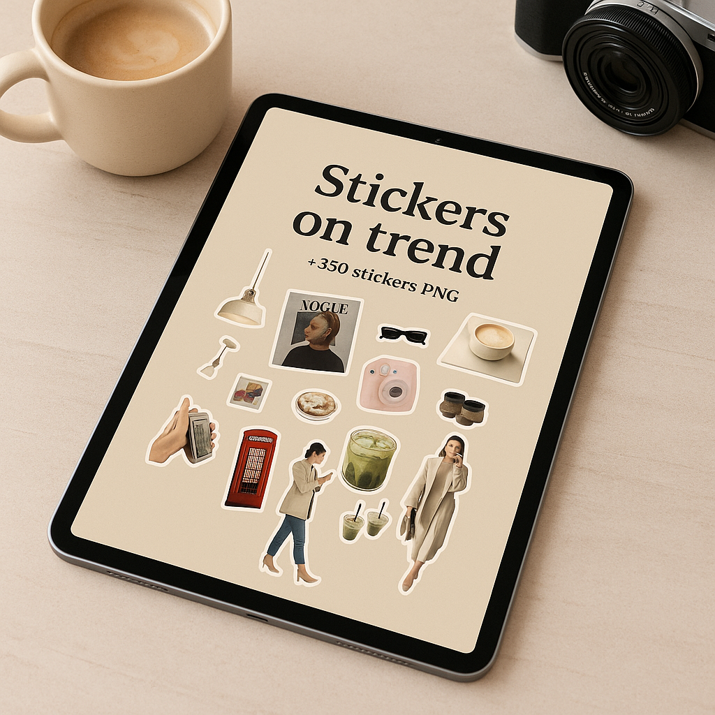 Stickers on trend - Carlos Enrique Silvera Guerra | Hotmart