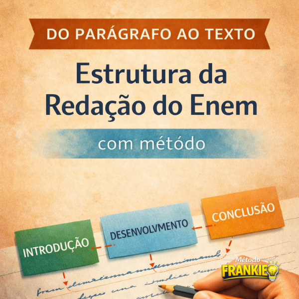Do parágrafo ao texto: estrutura da redação de Enem com método - Pa...