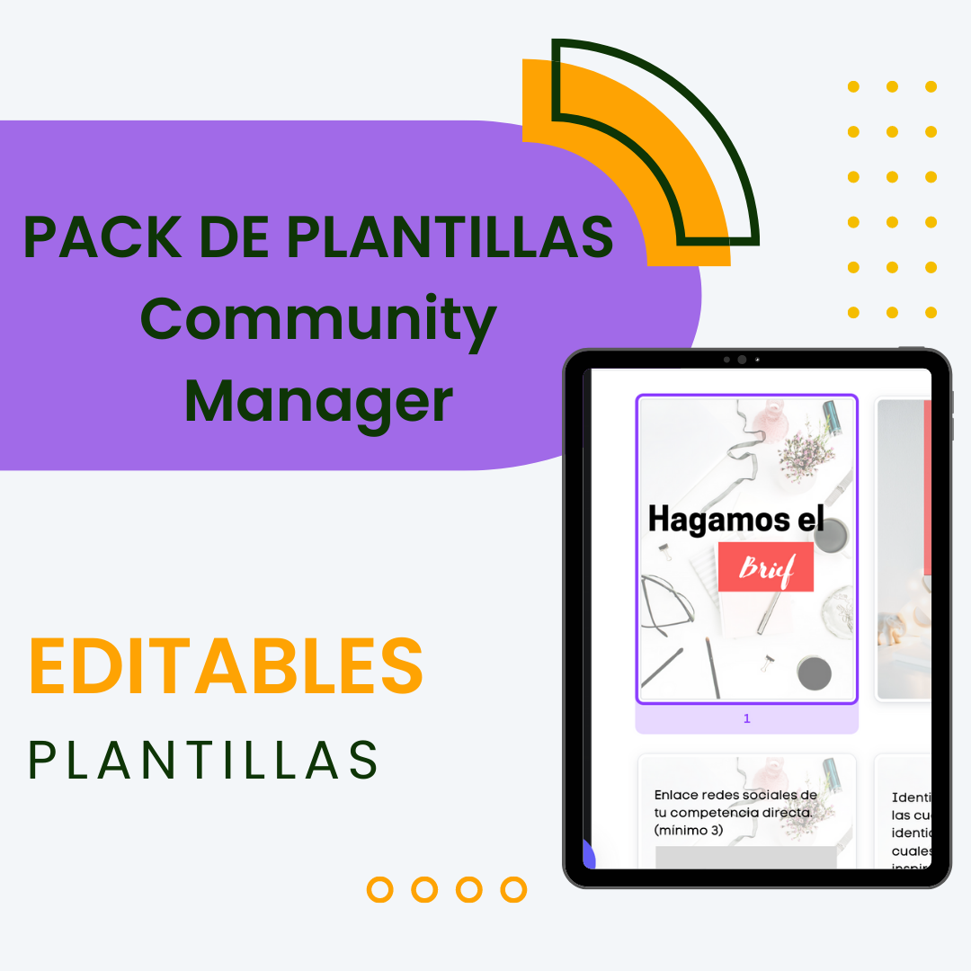 Pack de Plantillas para Community Manager