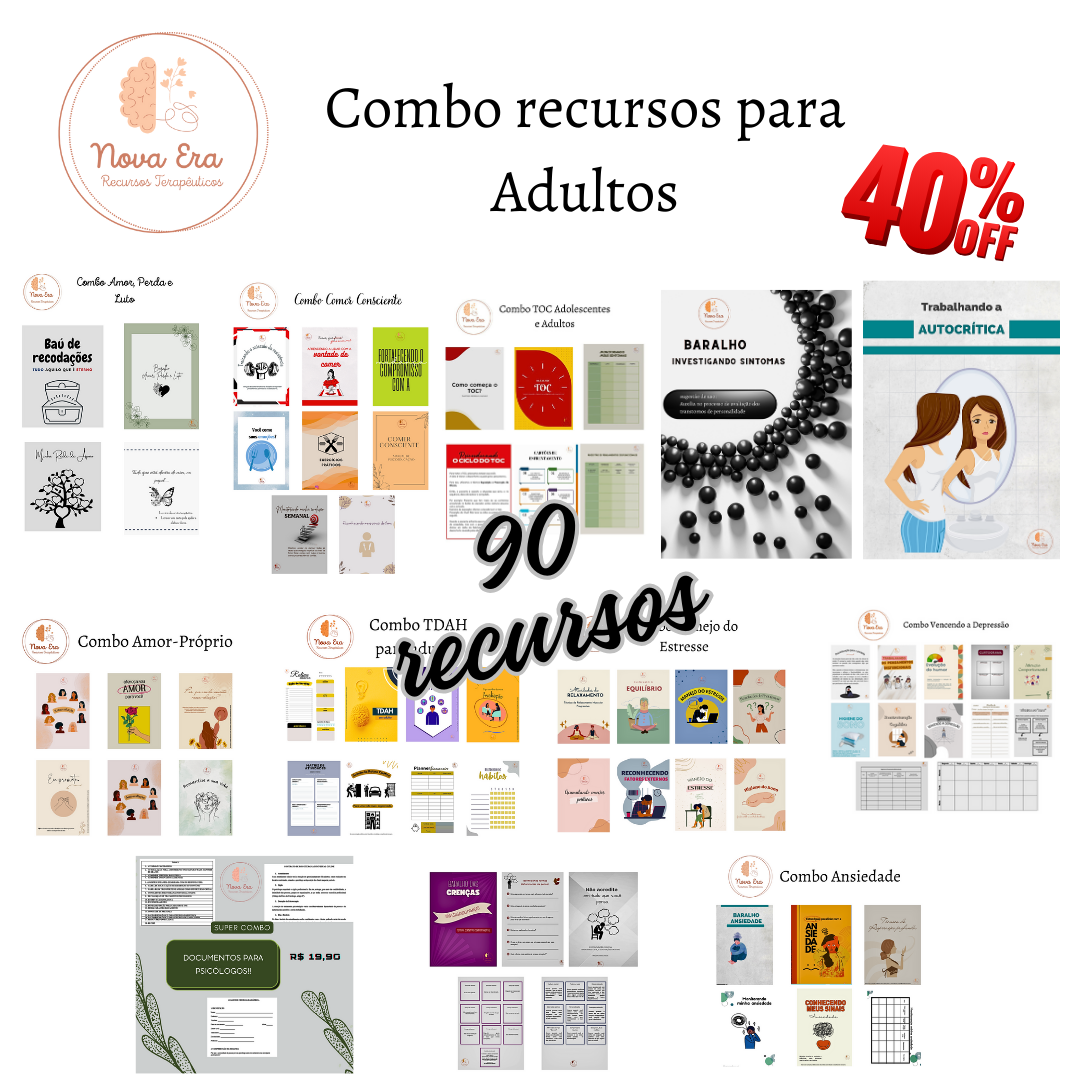 Super Combo de recursos para Adultos - Nova Era Recursos Terapêutic...