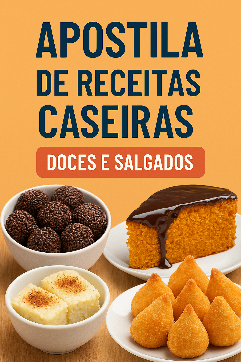 Receitas simples de doces e salgados - Guia prático e fácil