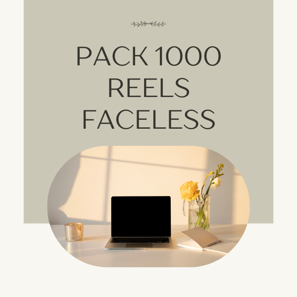 PACK 1000 REELS FACELESS