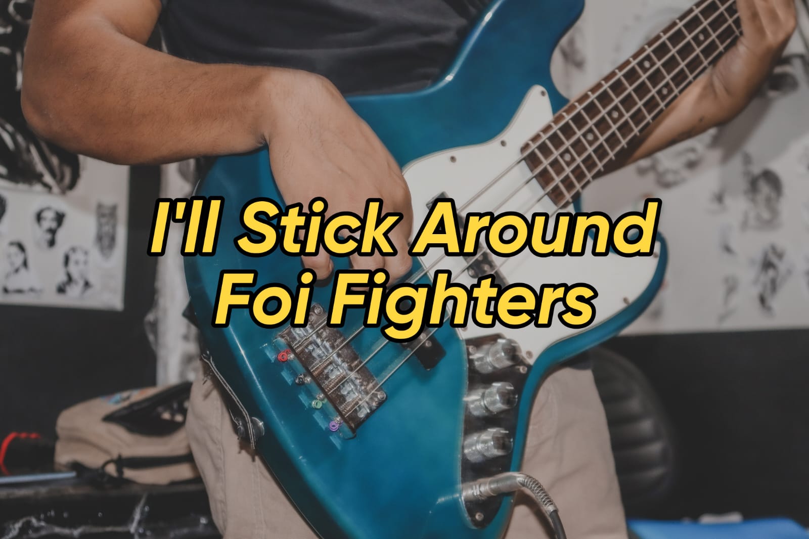 I'll Stick Around (Tablatura de contrabaixo) - Foo Fighters - Danie...