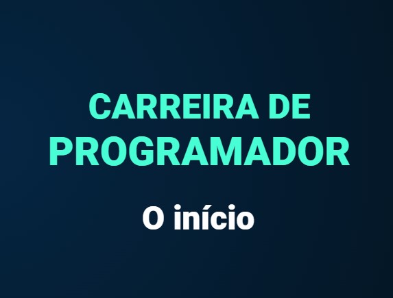 Como se tornar um programador
