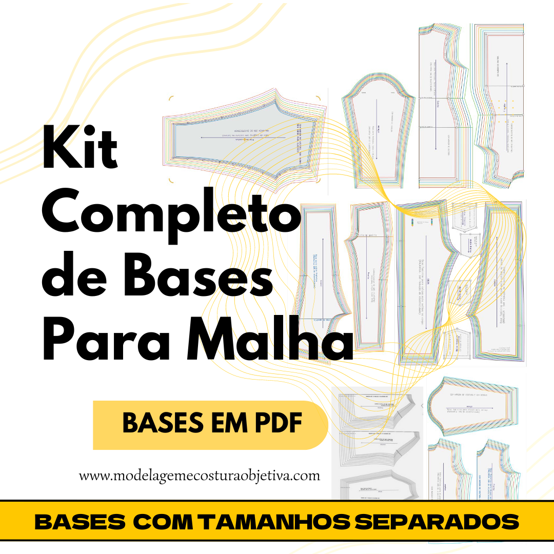 MOLDE BASE PARA MALHAS - KIT COMPLETO - W A MACHADO | Hotmart