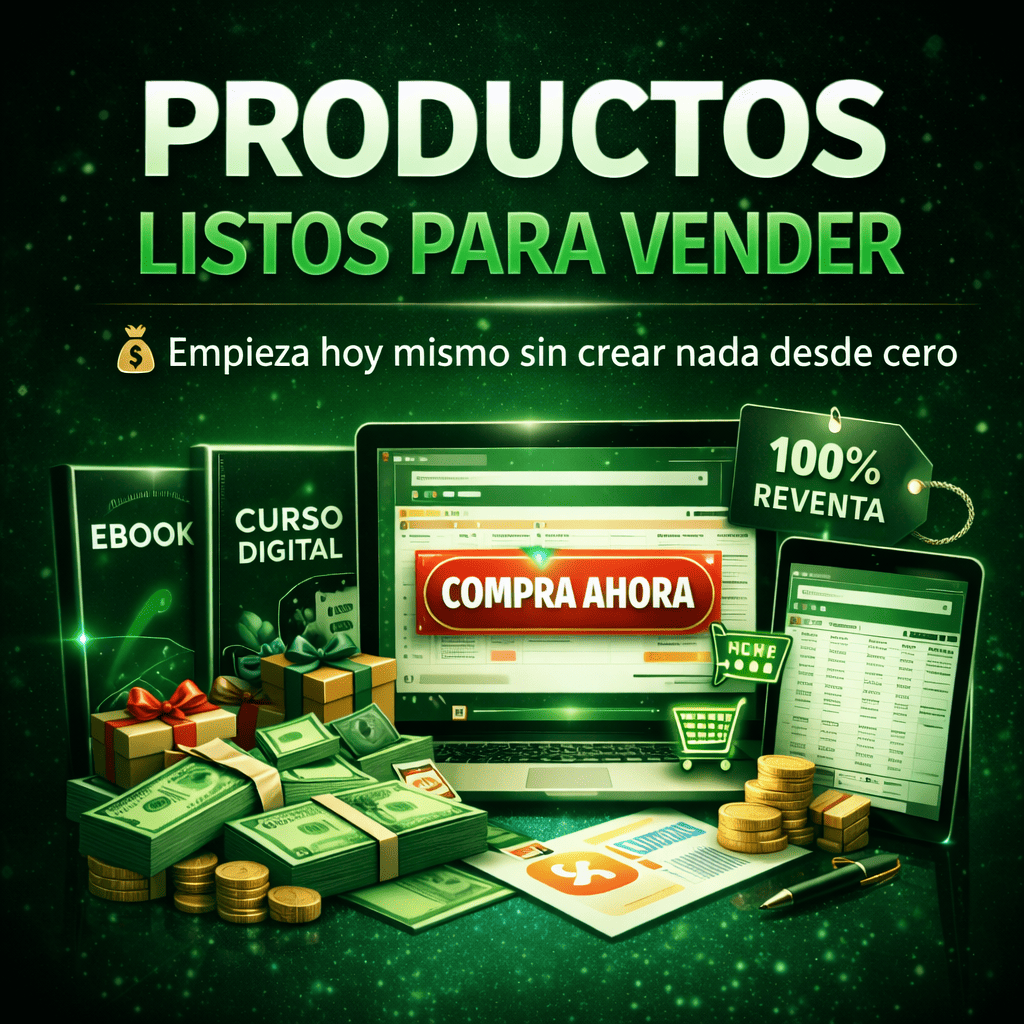 PRODUCTOS PLR LISTOS PARA VENDER POR WHATSAPP