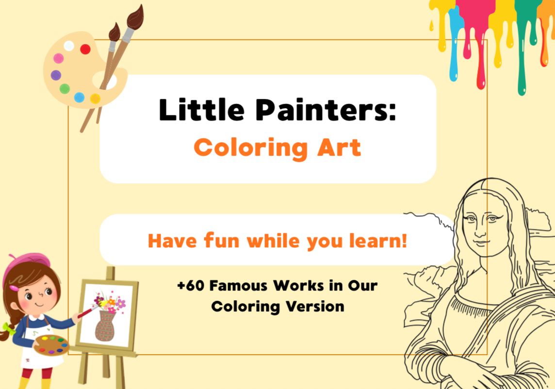 Little Painters Coloring Art