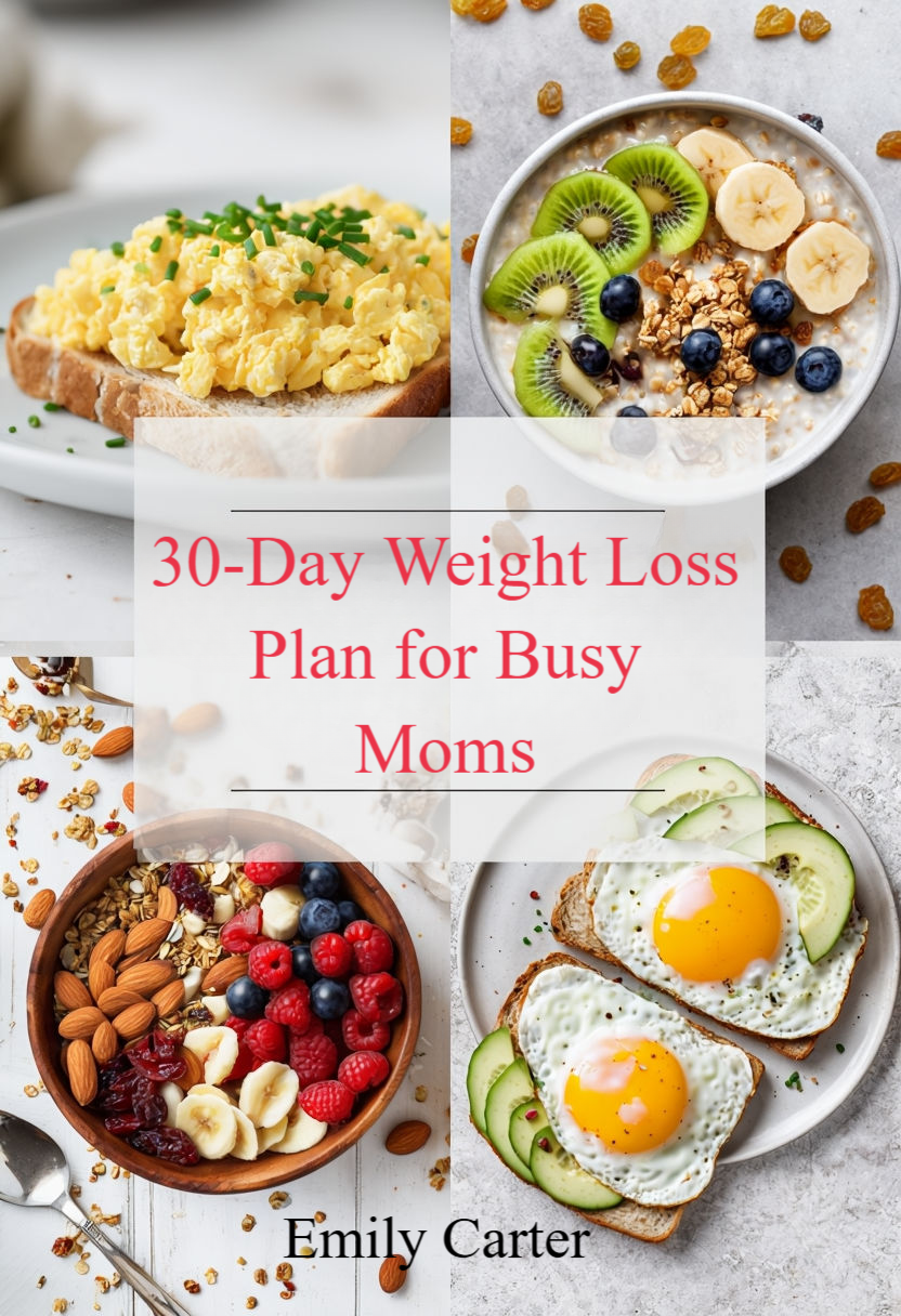 30 Day Weight Loss Plan for Busy Moms
