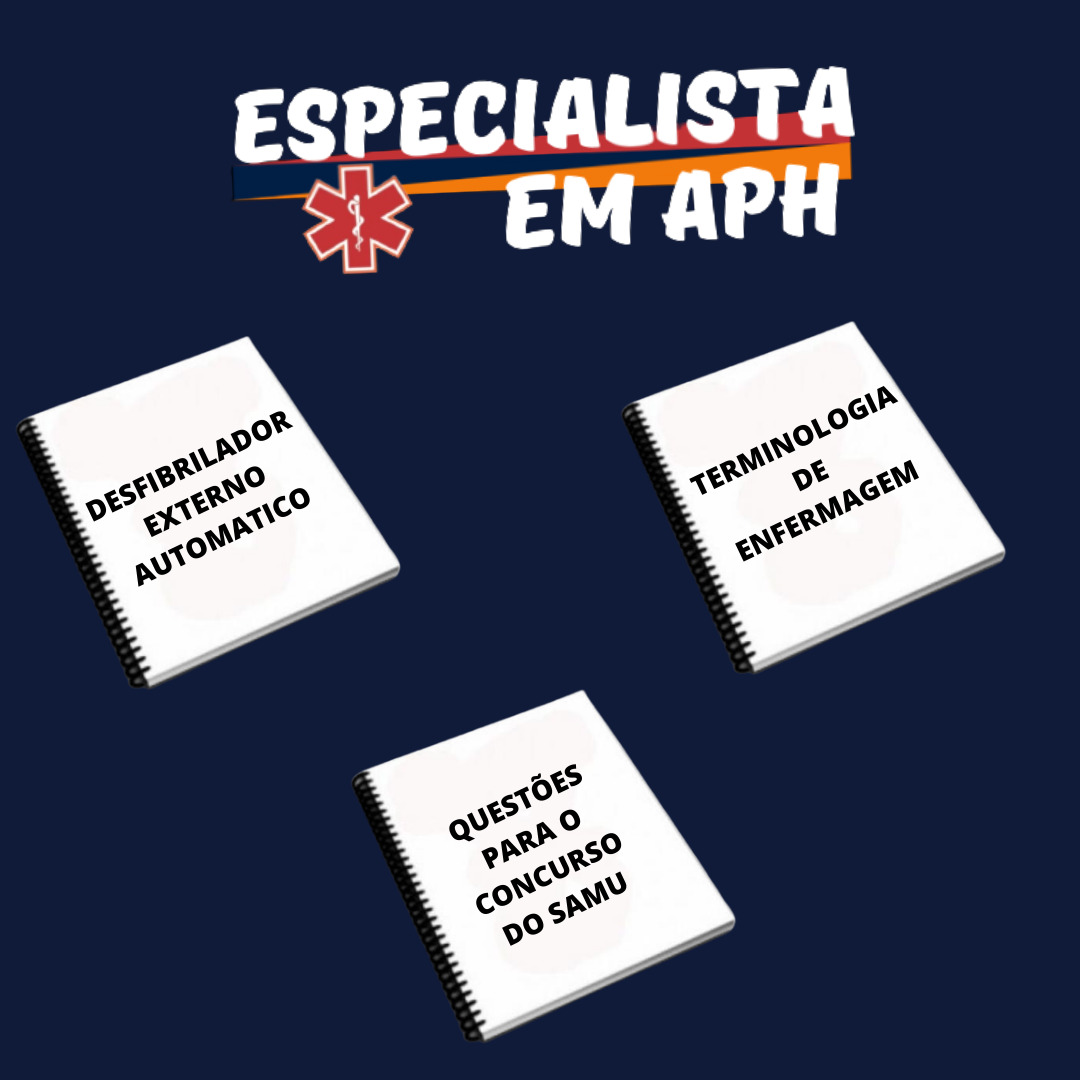 Apostila: Questões para concursos do Samu; DEA; Terminologia de APH
