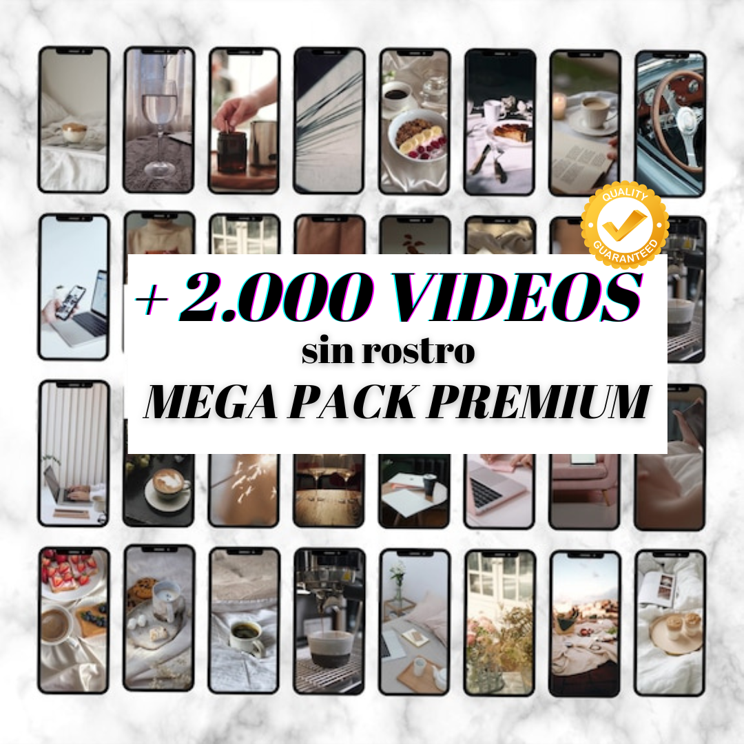 Mega Pack +2.000 Videos Faceless + 200 Reels - MyriamDigital | Hot...