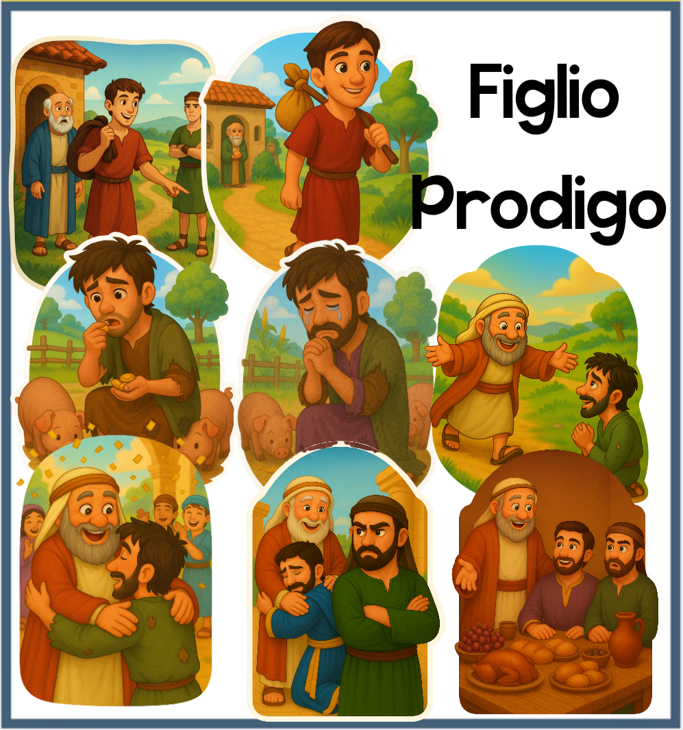 PARABOLA FIGLIO PRODIGO - STORIA DELLA BIBBIA - ELIZANEIDE FIRMINO...