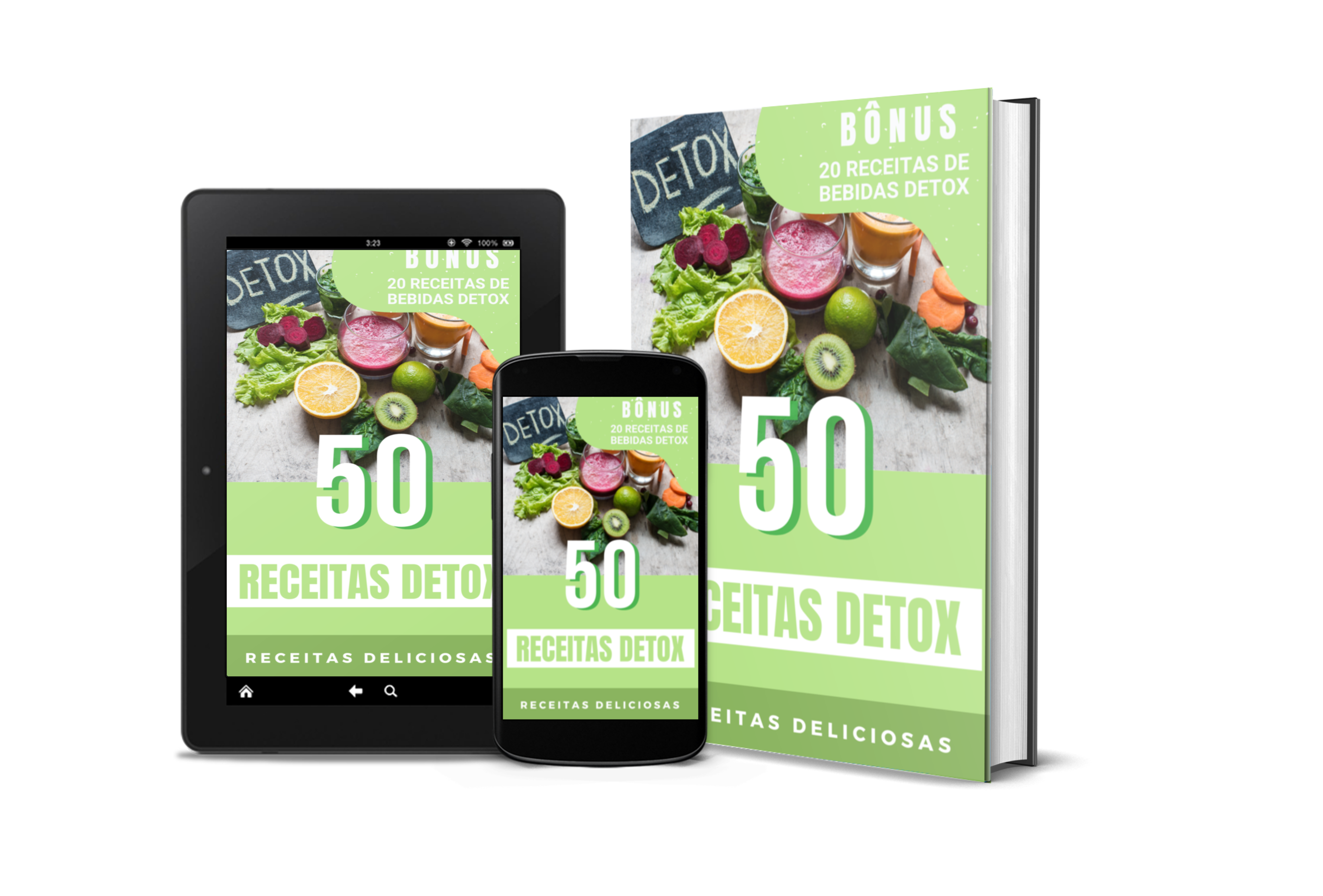 São 50 Receitas Detox, de PURO REQUINTE!!!