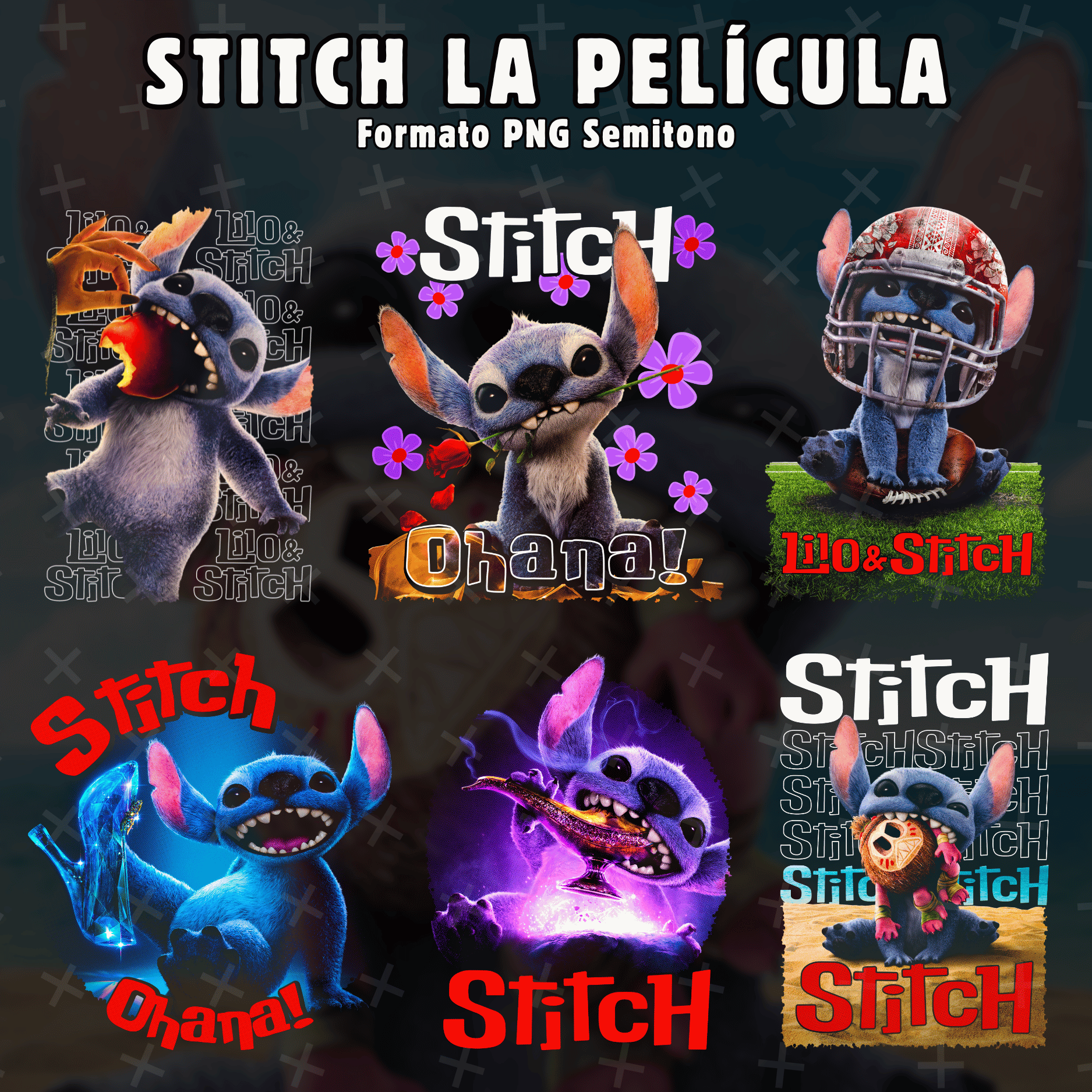 Diseños Stitich la Película - Eduardo | Hotmart