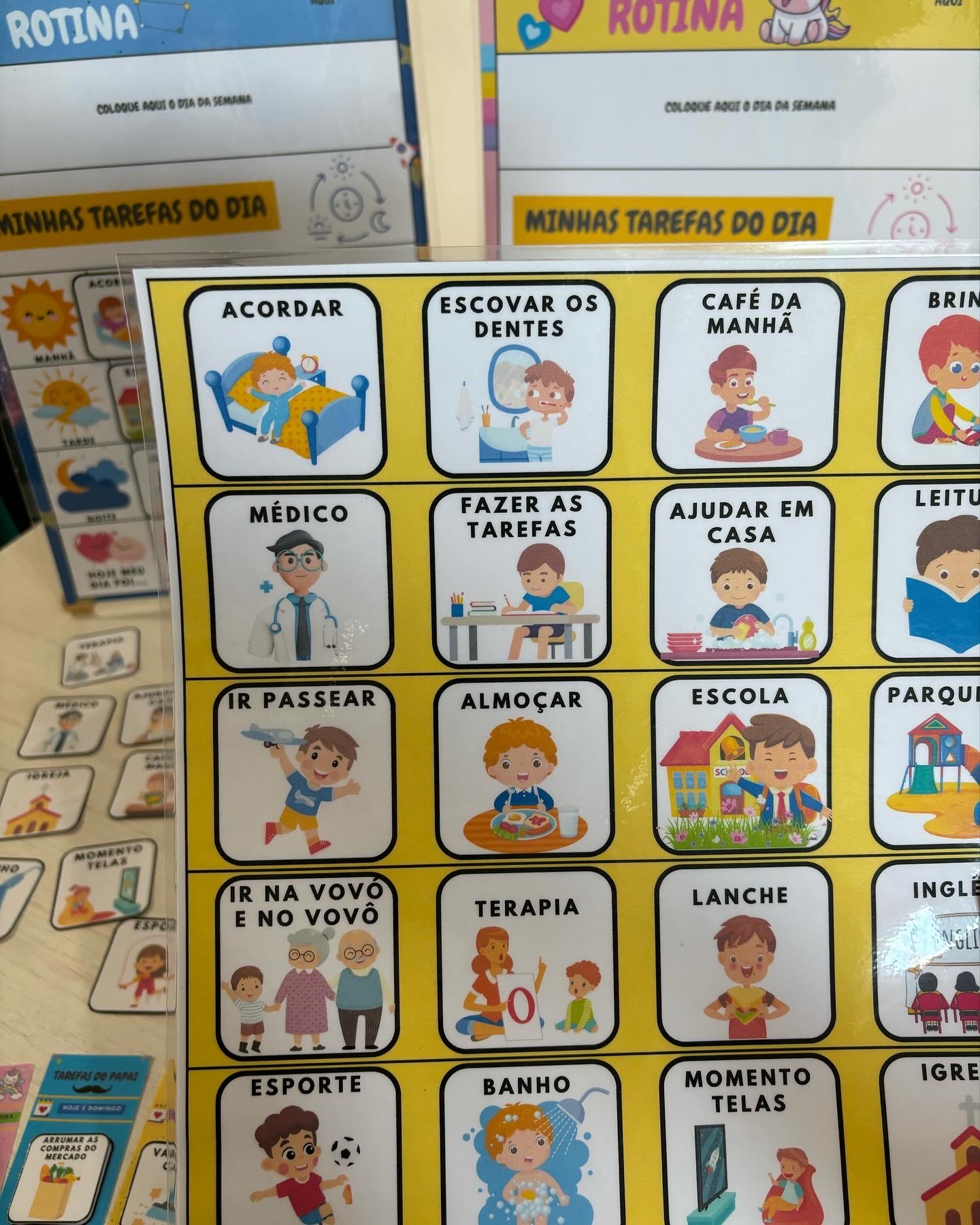 Quadro de rotinas - PROFESSORA KELLY CRISTINA | Hotmart
