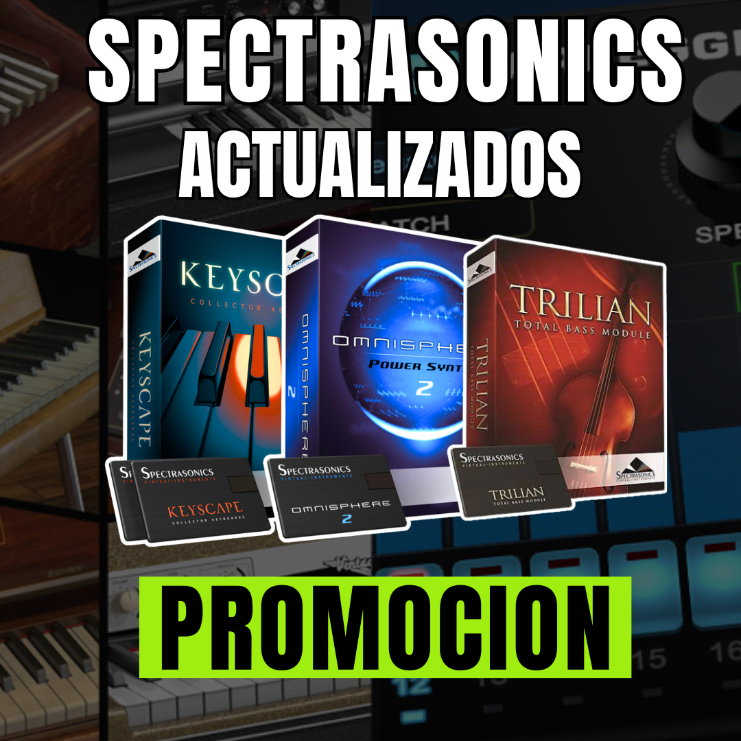 Spectrasonics Omnisphere, Keyscape y Triliam