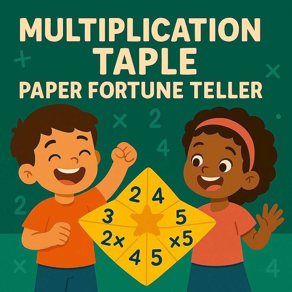 Multiplication Fortune Teller - Evo Consultoria em Marketing Digita...