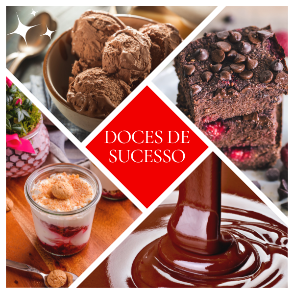E-Book Doces de Sucesso - Cah Rosário | Hotmart