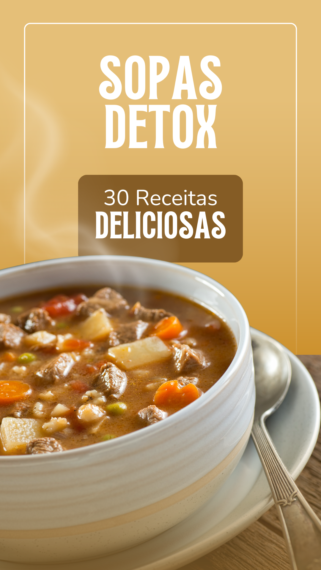 30 Receitas de Sopas Detox