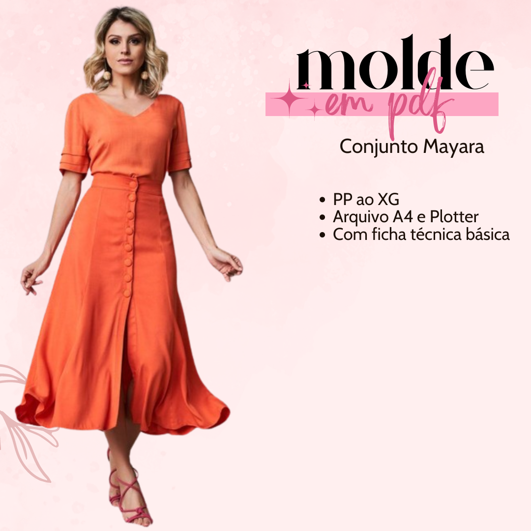 Molde conjunto Mayara