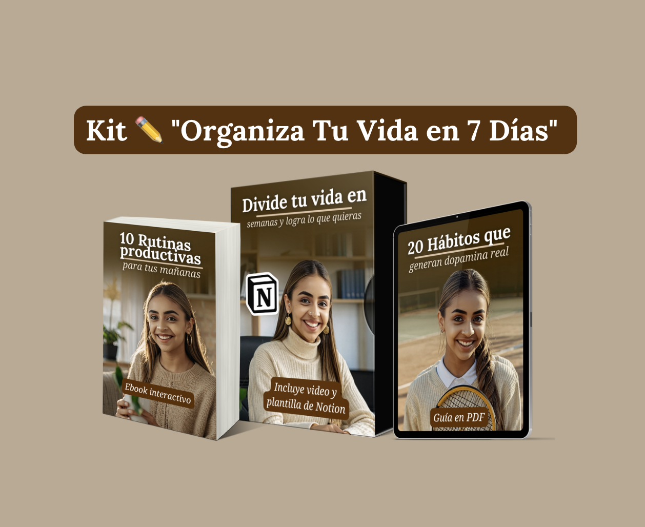 Kit Organiza Tu Vida en 7 Días - ROMAA LLC | Hotmart