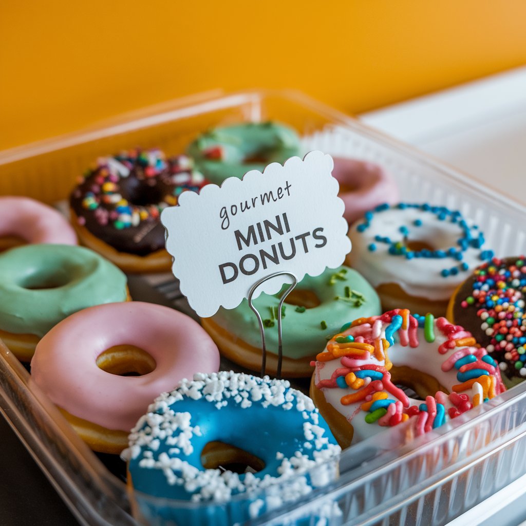Gourmet Mini Donuts