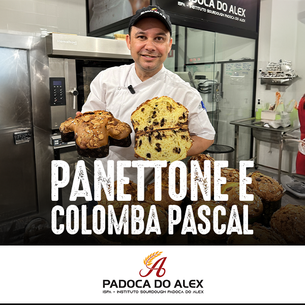 Panettone e Colomba Pascal - Padoca do Alex