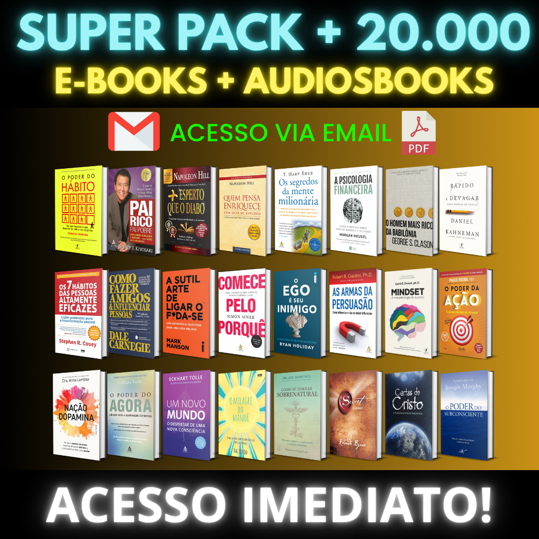 MEGA PACK +20K LIVROS EM PDF - Raimundo Walisson Barbosa Dias | Hot...