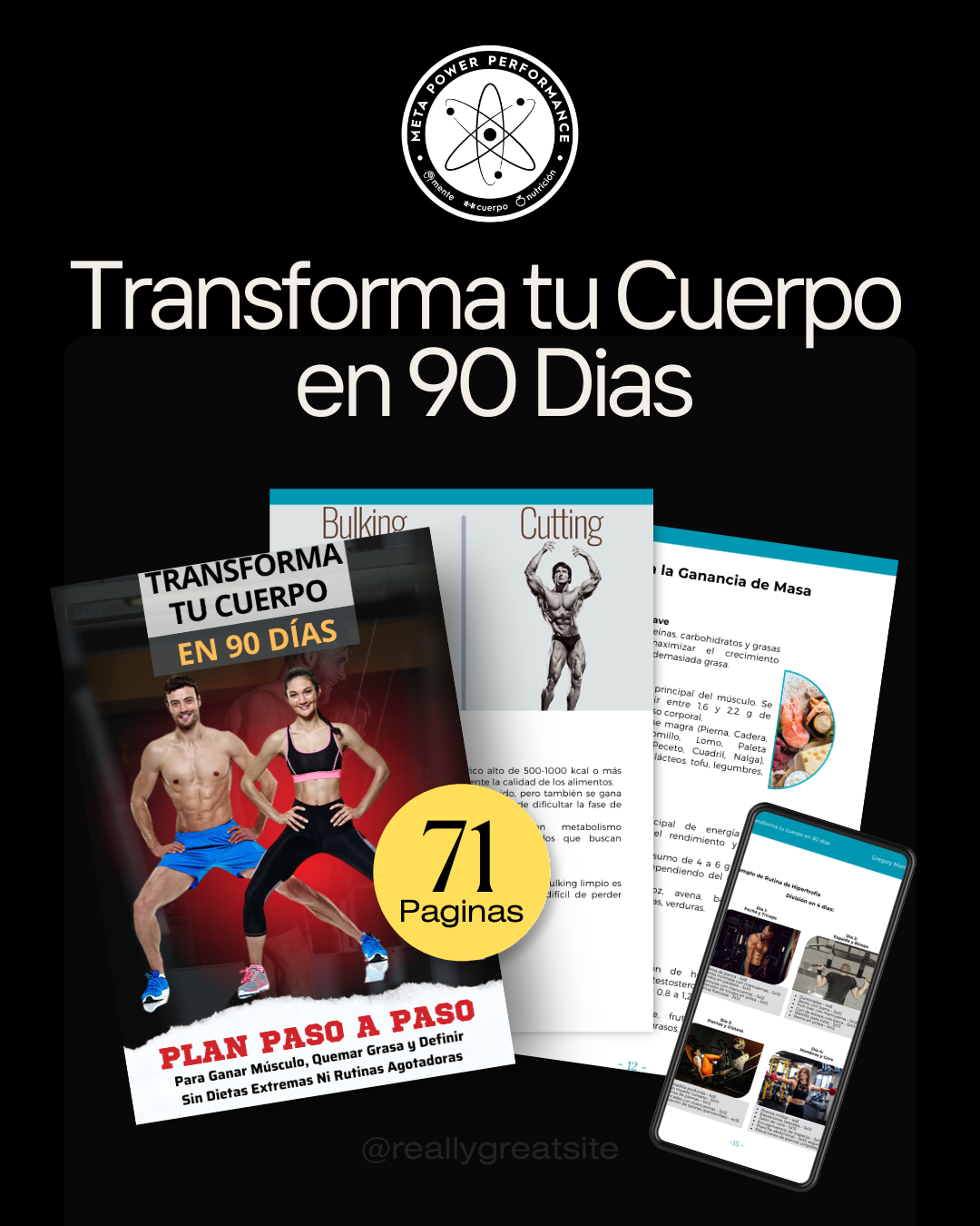 Método Metapower - Transforma Tu Cuerpo en 90 Días
