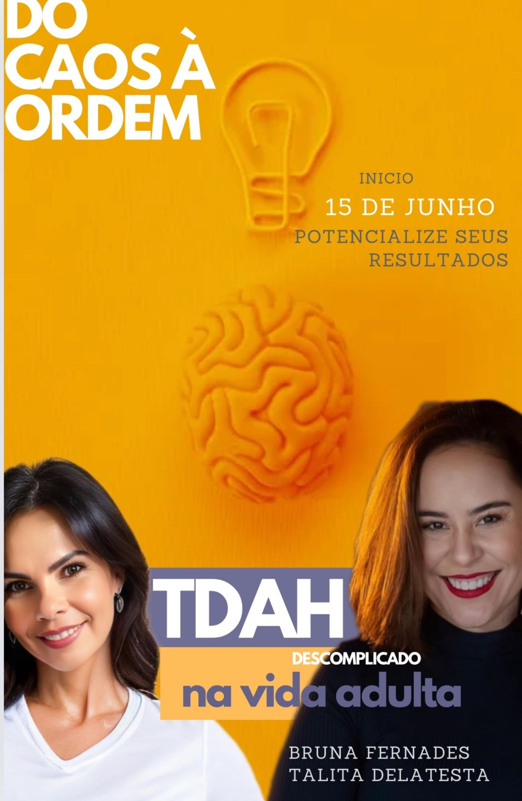 Do Caos a Ordem - TDAH Descomplicado - Bruna Garcia Fernandes | Ho...