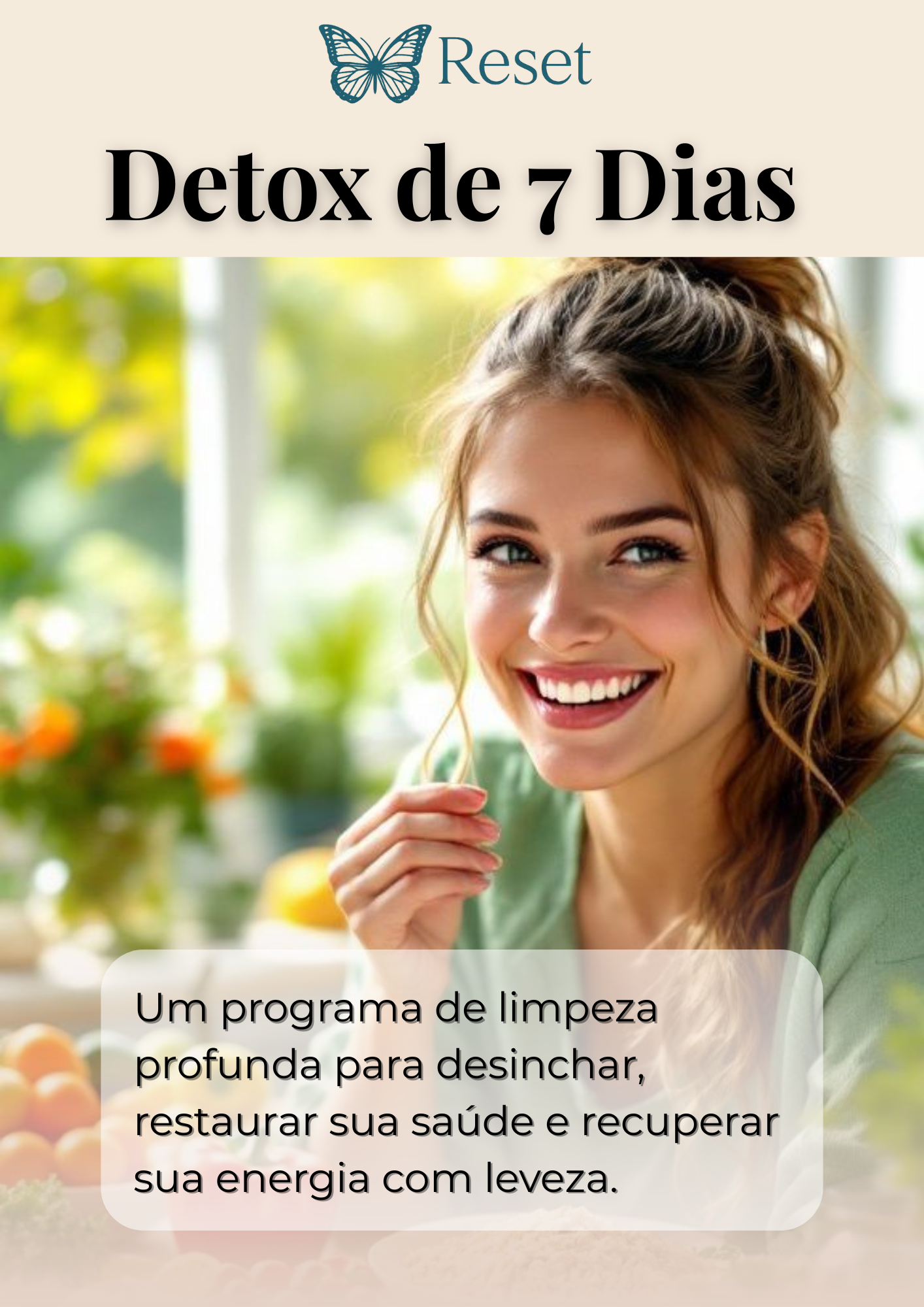 Reset Detox de 7 Dias – Emagreça com saúde. Desinflame, Desinche e ...