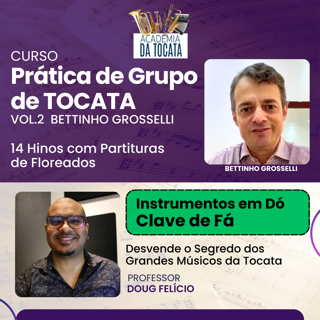 Prática de Grupo Vol. 2 - Instrumentos em C - Clave de Fá - Doug Fe...