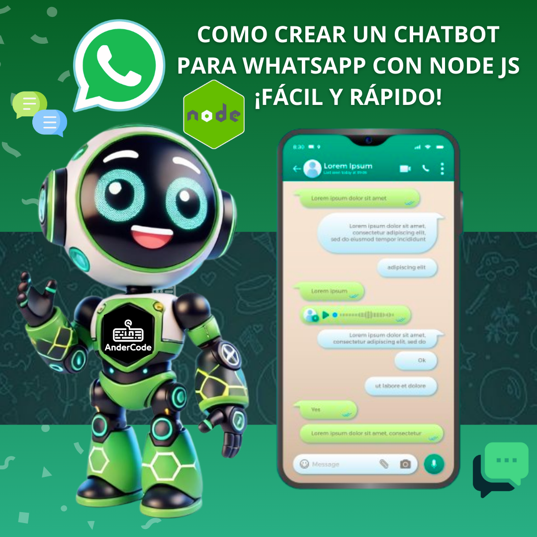 Desarrollo de Chatbot en WhatsApp Business con NodeJS - Davis Ander...