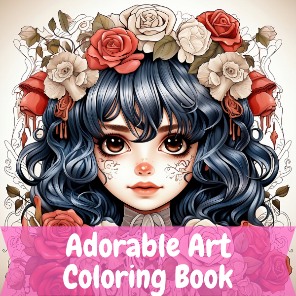 Adorable Art Coloring Book