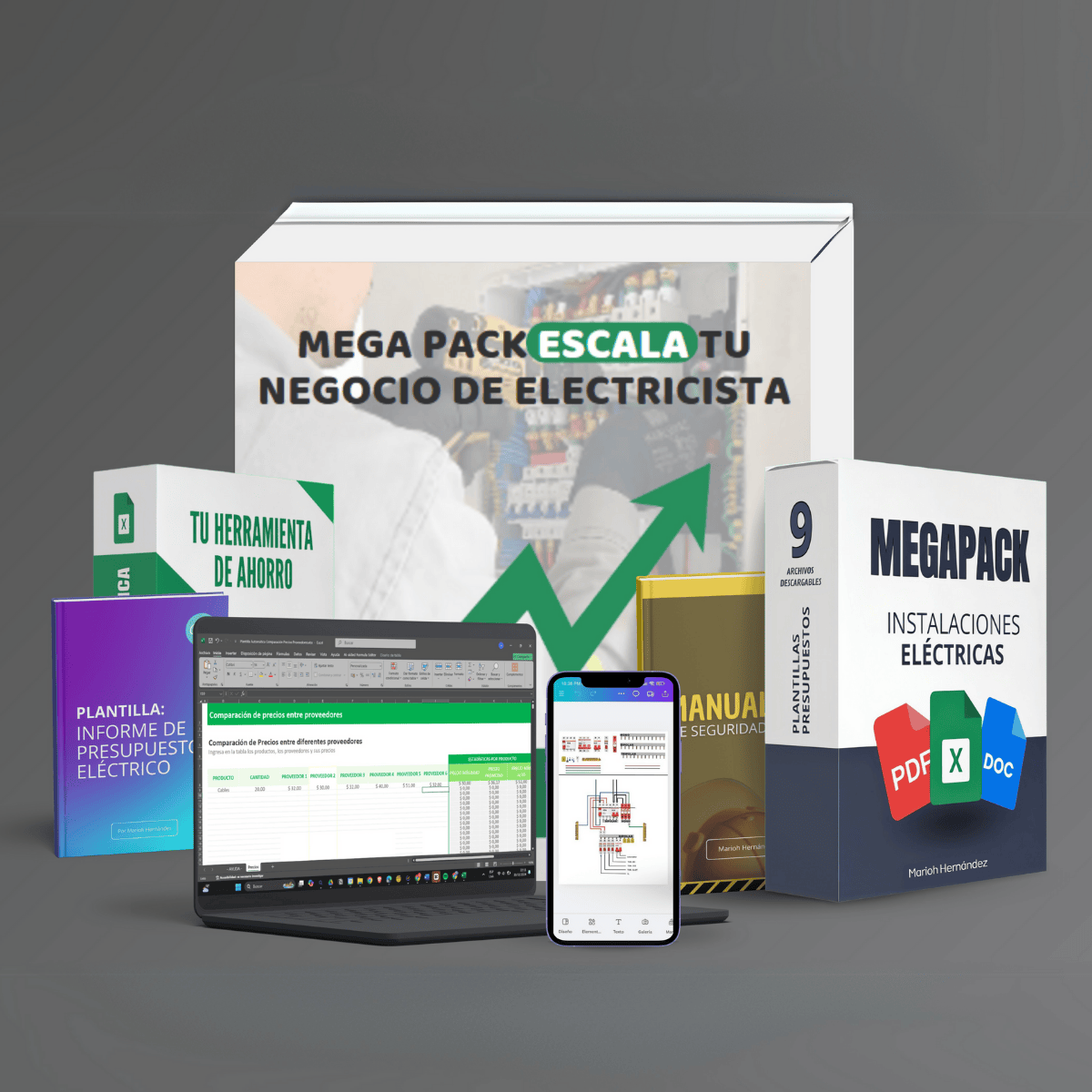 Mega Pack - "Escala tu Negocio de Electricista" - Jorge Pérez | Hot...