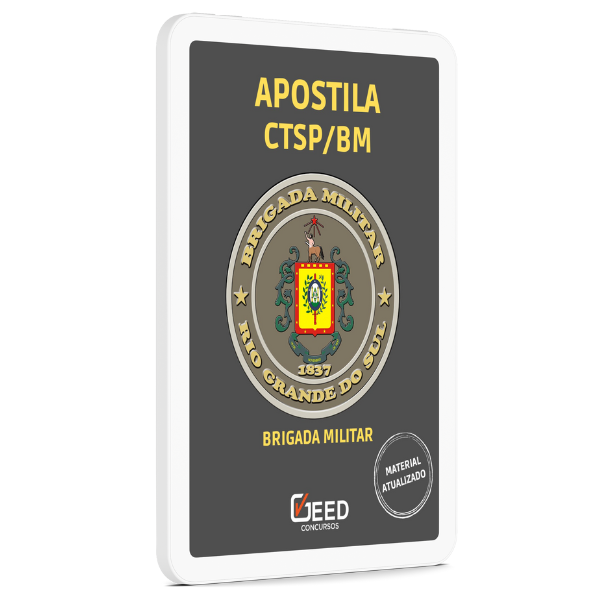 APOSTILA - CTSP BRIGADA MILITAR - Geed Concursos | Hotmart