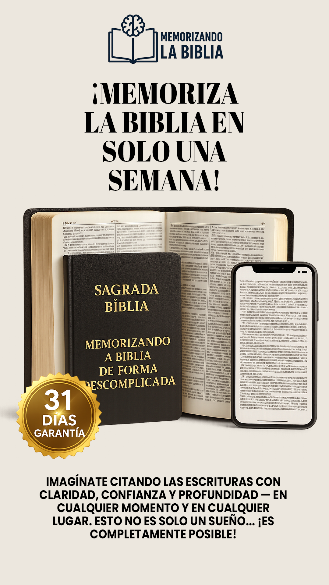 Memoriza la Biblia en 7 días: transforma tu mente y tu corazón - Al...
