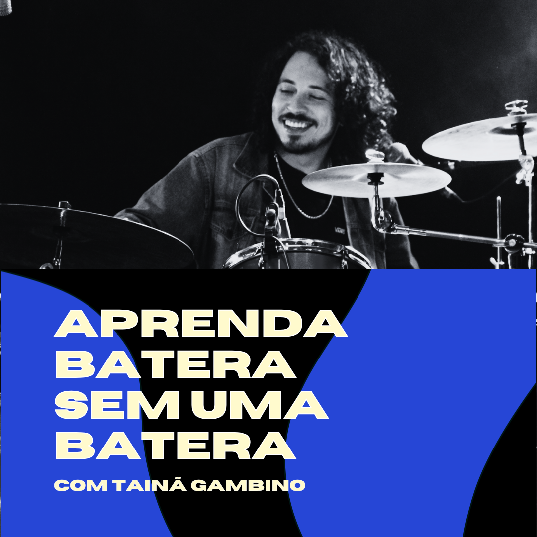 APRENDA BATERA SEM UMA BATERA