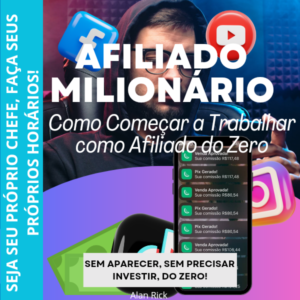 Afiliado Milionário - Alan Rick | Hotmart