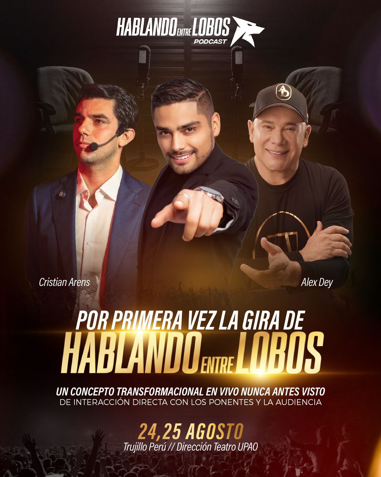 Evento Hablando entre Lobos - Trujillo - Miguel Martos | Hotmart