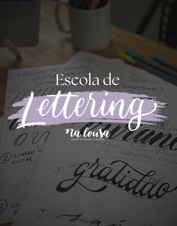 Escola de Lettering + Bônus