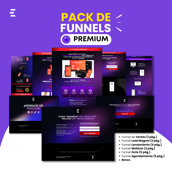 Pack de Funnels Premium