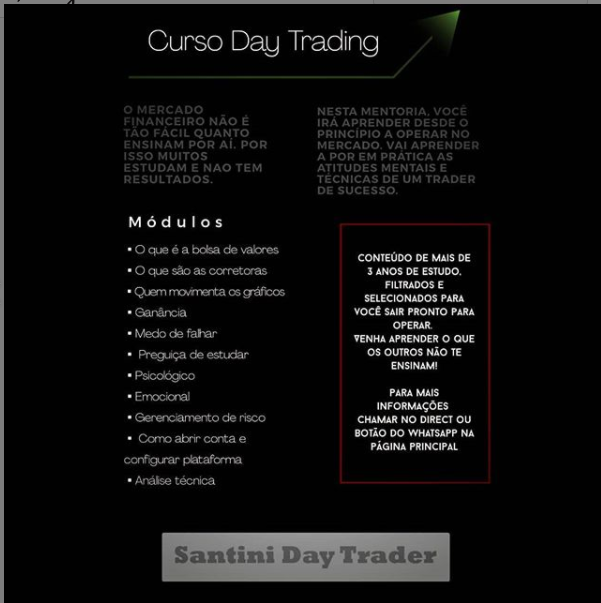 Curso Day Trade do básico ao operacional avançado - gregori de sou...