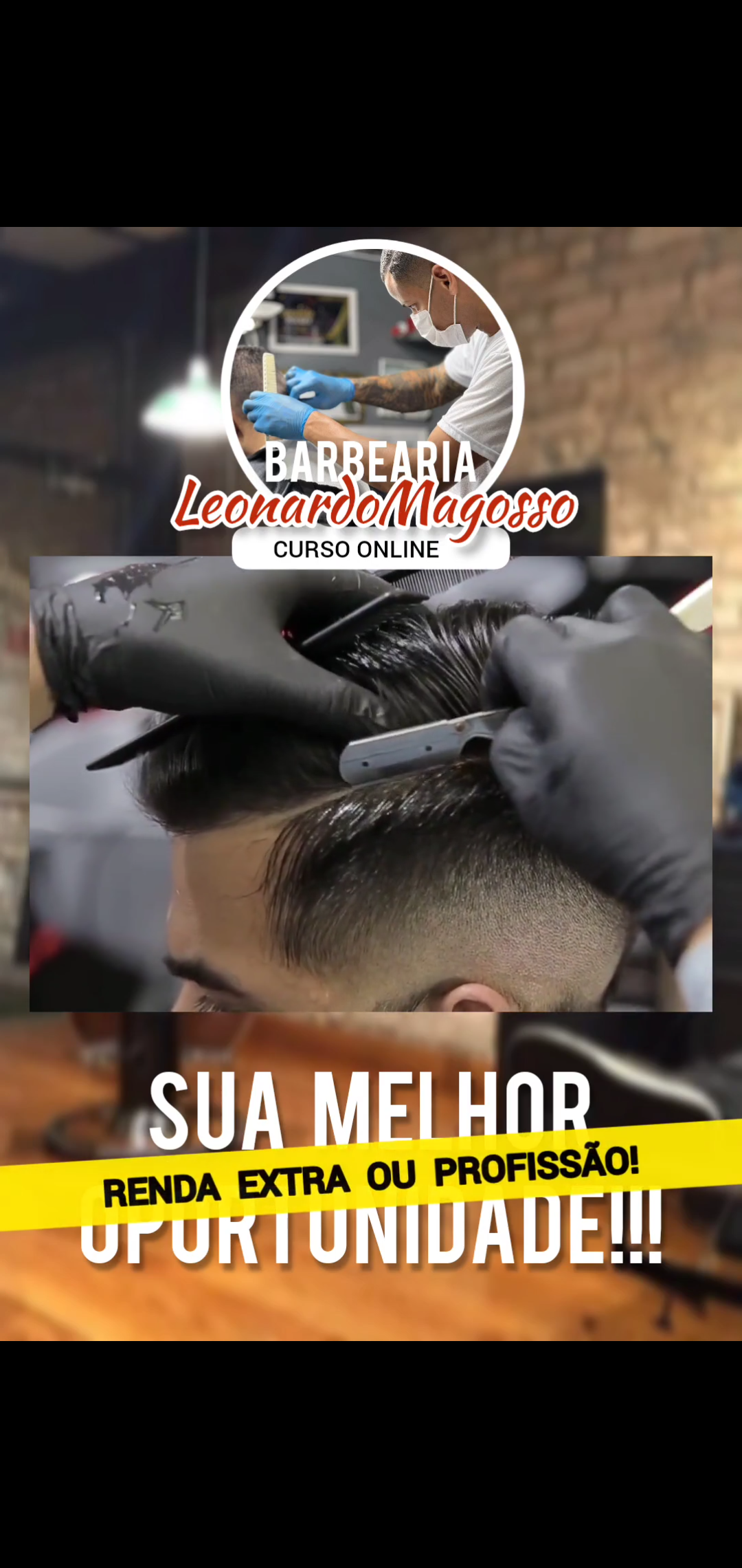 Curso de barbeiro Profissional - Leonardo | Hotmart