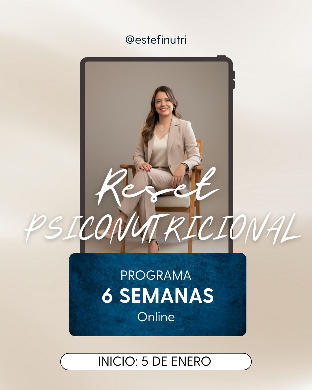 Programa Reset Psiconutricional - Estefanía Medina | Hotmart