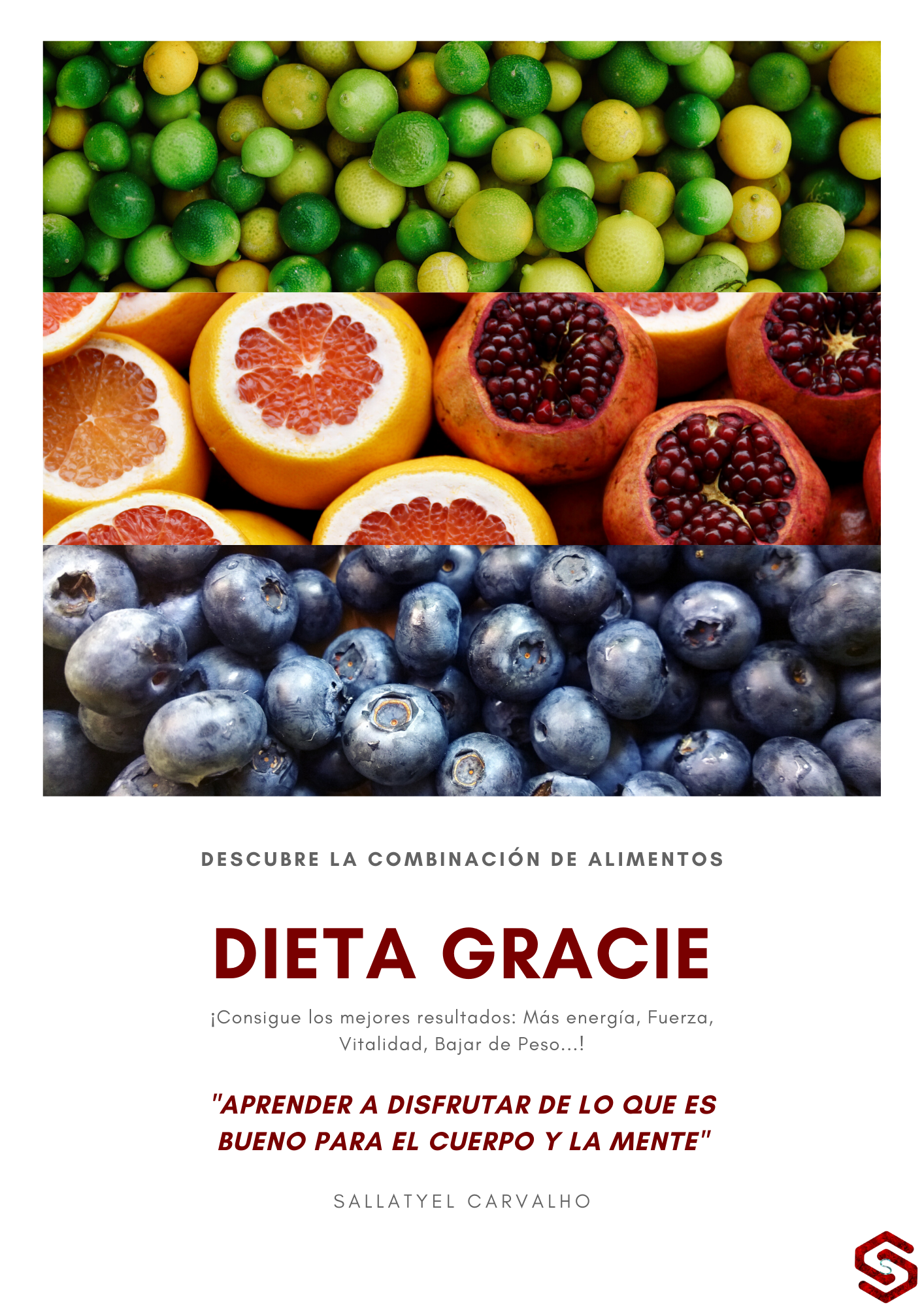DIETA GRACIE - COMBINAR LOS ALIMENTOS CORRECTAMENTE - ¡¡MÁXIMA ENERGÍA!!