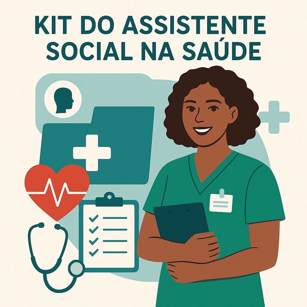 Kit do Assistente Social na Saúde - DVinfoprodutor da silva | Hotmart