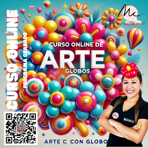 ARTE EN GLOBOS PLUS - EL TALLER DE MAKU