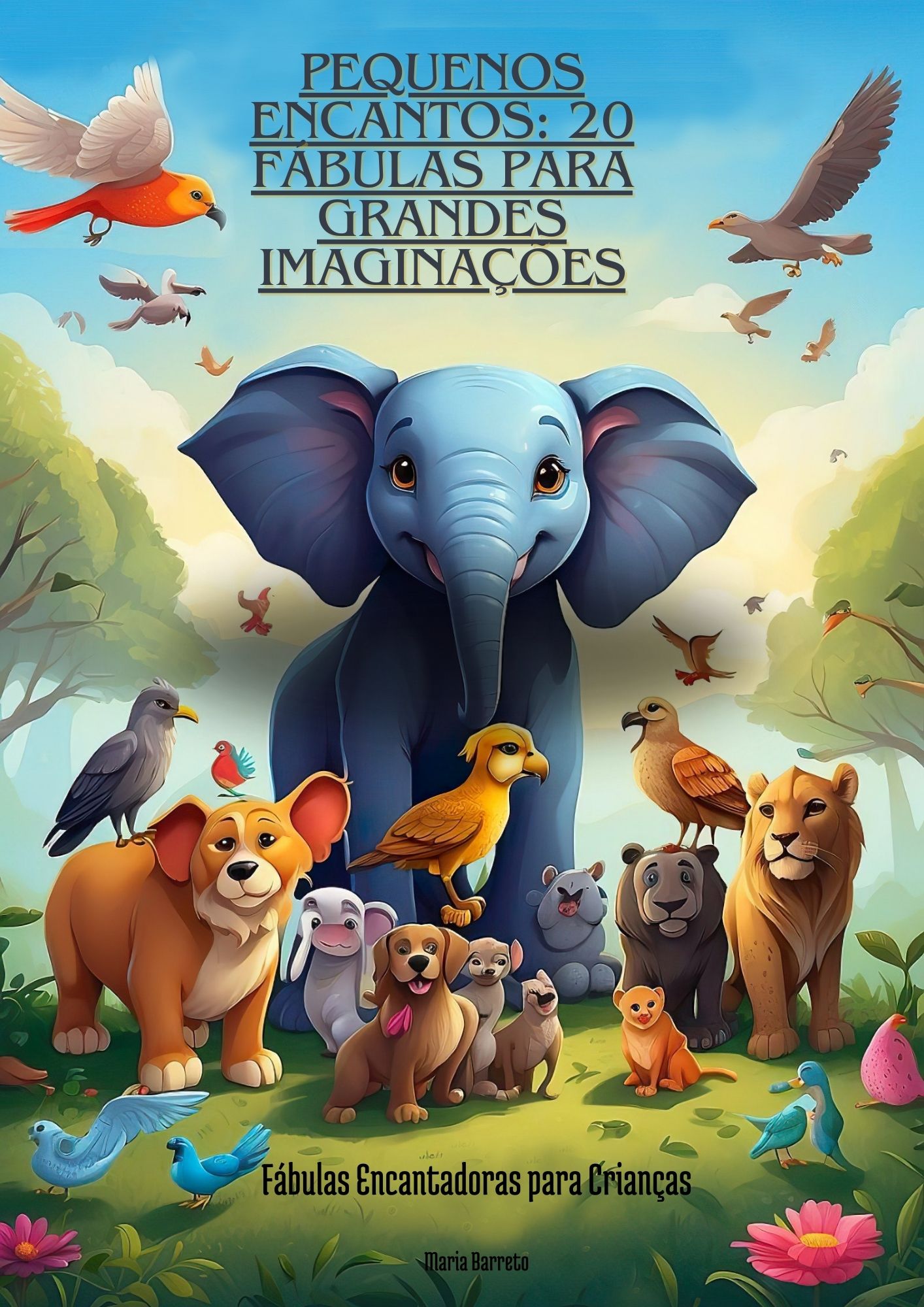 PEQUENOS ENCANTOS: 20 FÁBULAS PARA GRANDES IMAGINAÇÕES - Maria Conc...