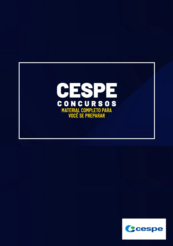 CONCURSO CESPE/CEBRASPE