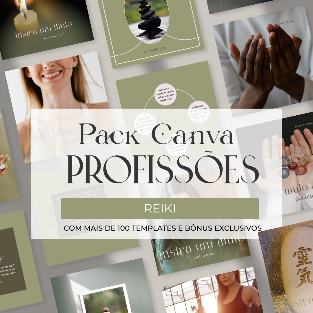 Pack feed | Reiki - Camila Beckeer | Hotmart